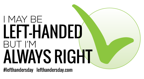 Left Handers Day graphics to share on social media