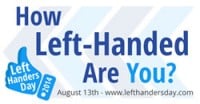 How left-handed are you? Degree of lefthandedness